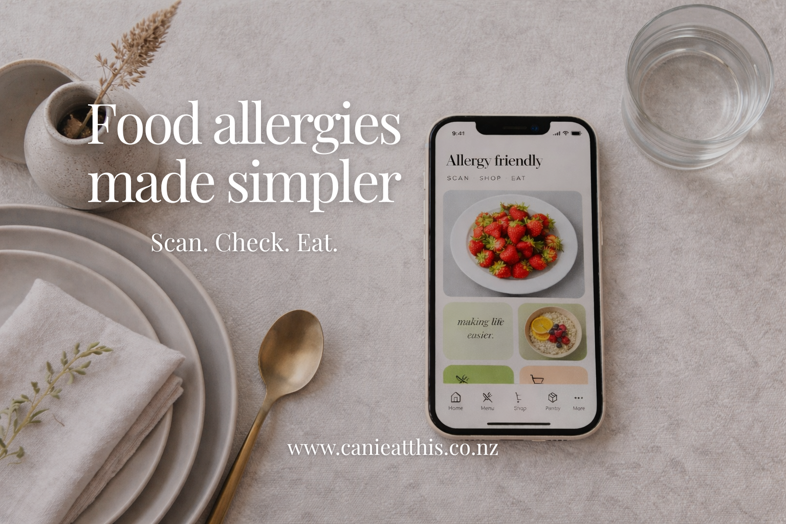 Can I Eat This – Menu & Product Scanner for Food Allergies